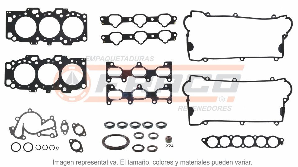 Empaquet. Motor Hyundai Tucson G6Ba 2,7Lt
